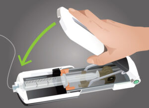 FreedomEDGE® infusion pumps for easy at-home infusions