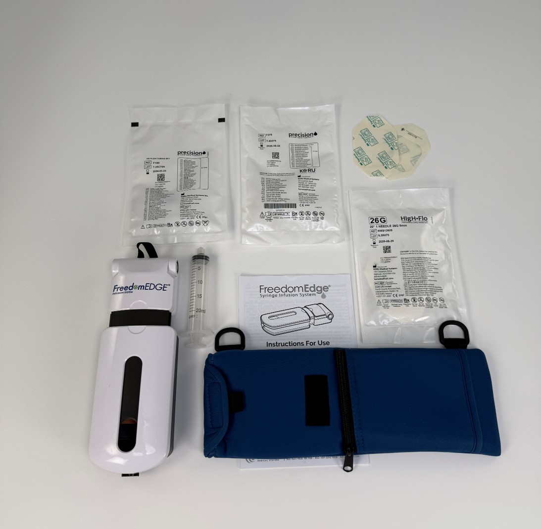 KORU Medical Systems - FreedomEDGE® Syringe Infusion Pump